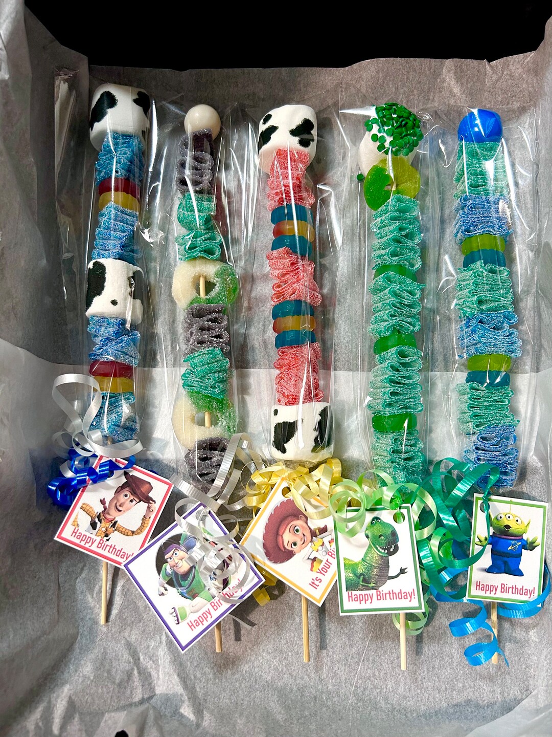 36 COUNT Toy Story Custom Candy Kabob - Etsy