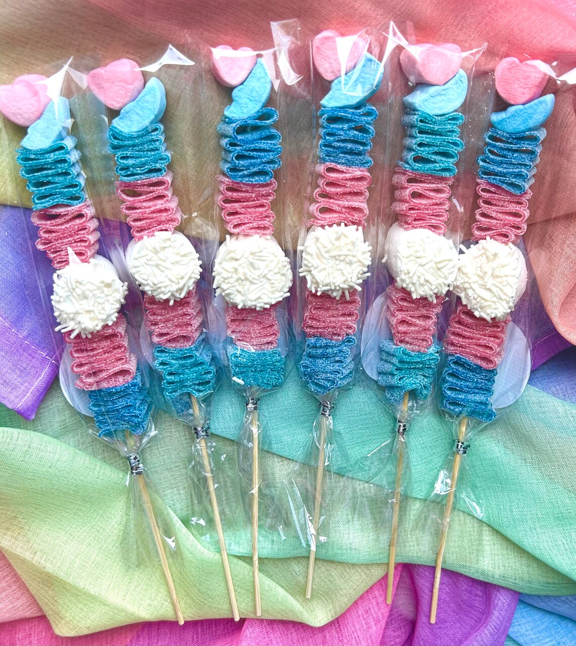 Transgender Flag Pride Custom Candy Kabob Party Favor Treat - Etsy