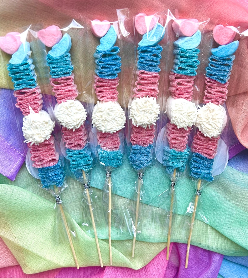 Transgender Flag Pride Custom Candy Kabob Party Favor Treat - Etsy