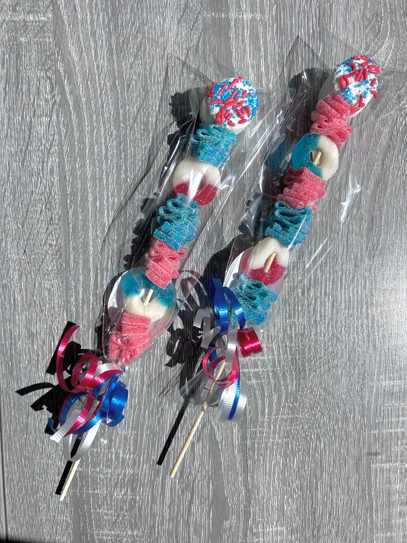 Patriotic Holiday Custom Candy Kabob - Etsy
