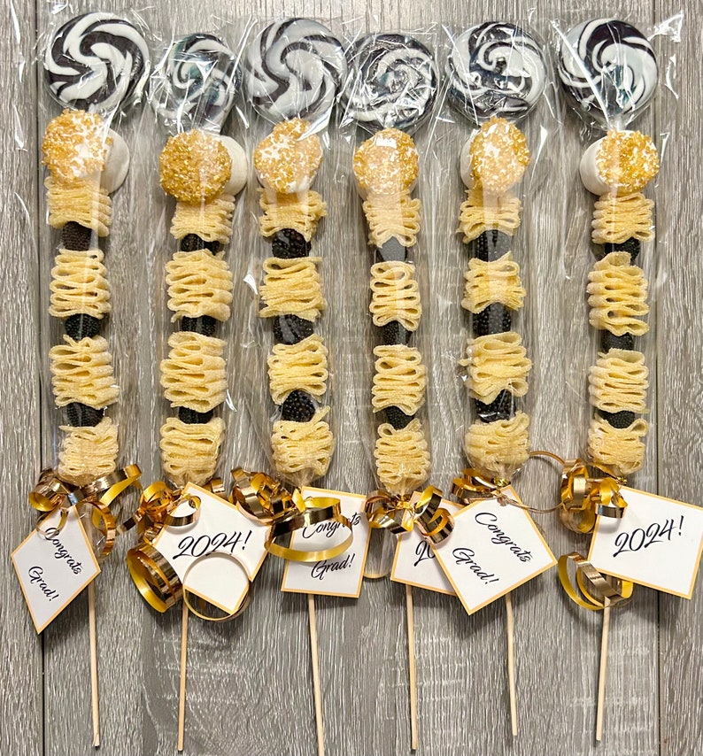 Your School Colors Graduation Custom Candy Kabob - Etsy