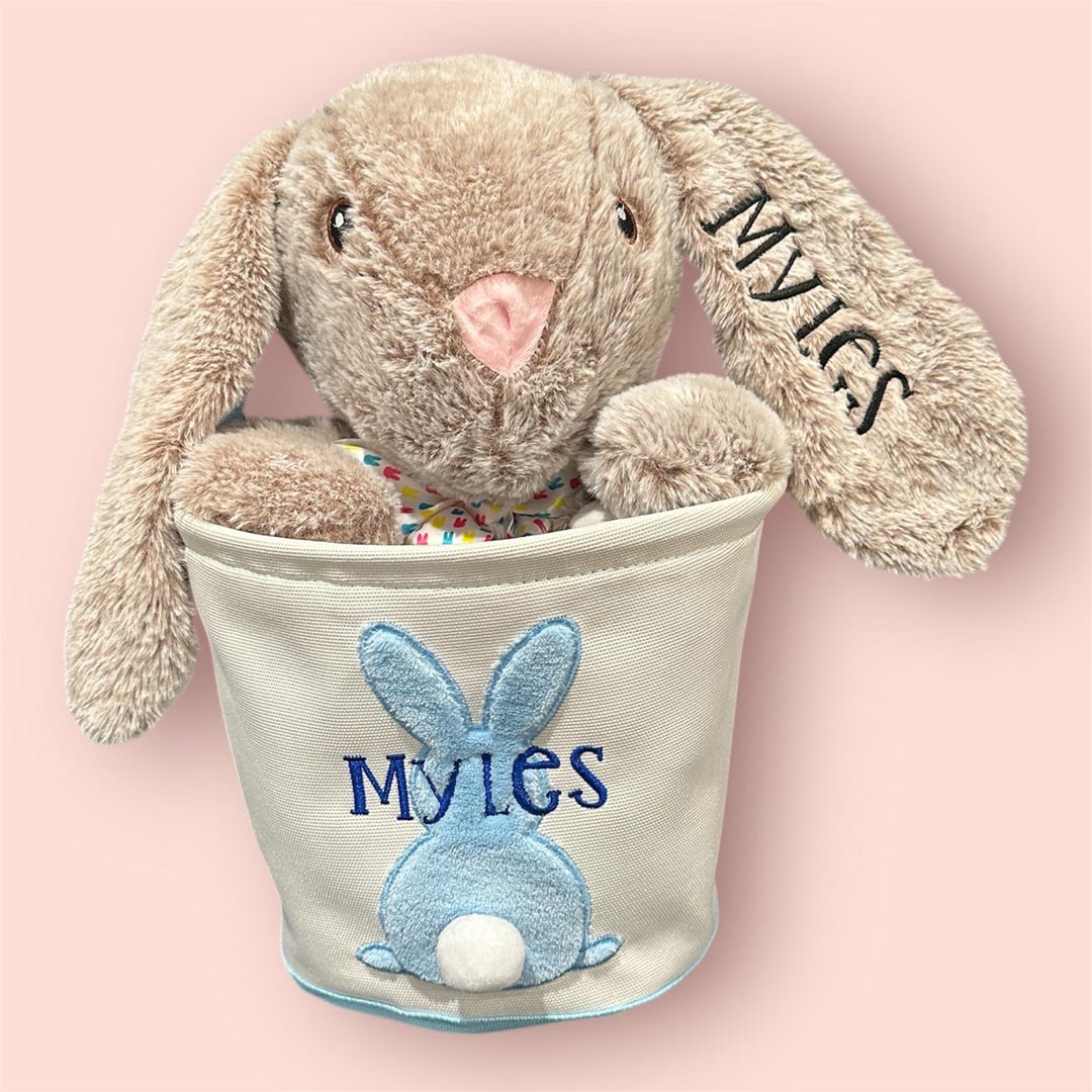 CUSTOM *easter Bundle* Including 26’ Soft Easter Bunny Plush AND Easter ...