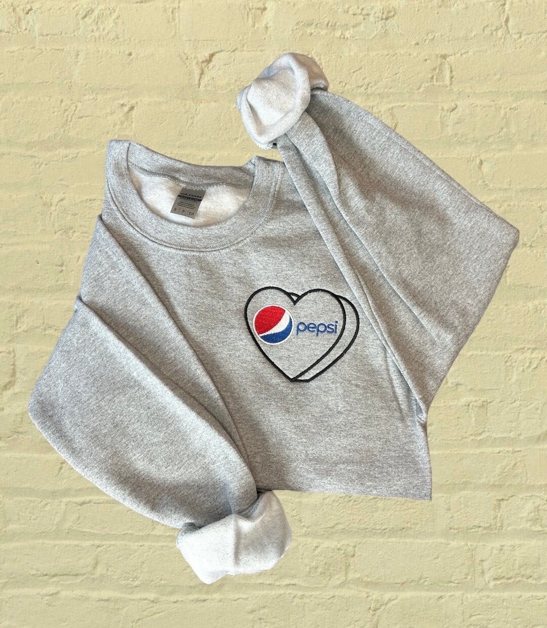 Pepsi Embroidered Crewneck | Pepsi Sweatshirt | Gifts for Her | Mother ...