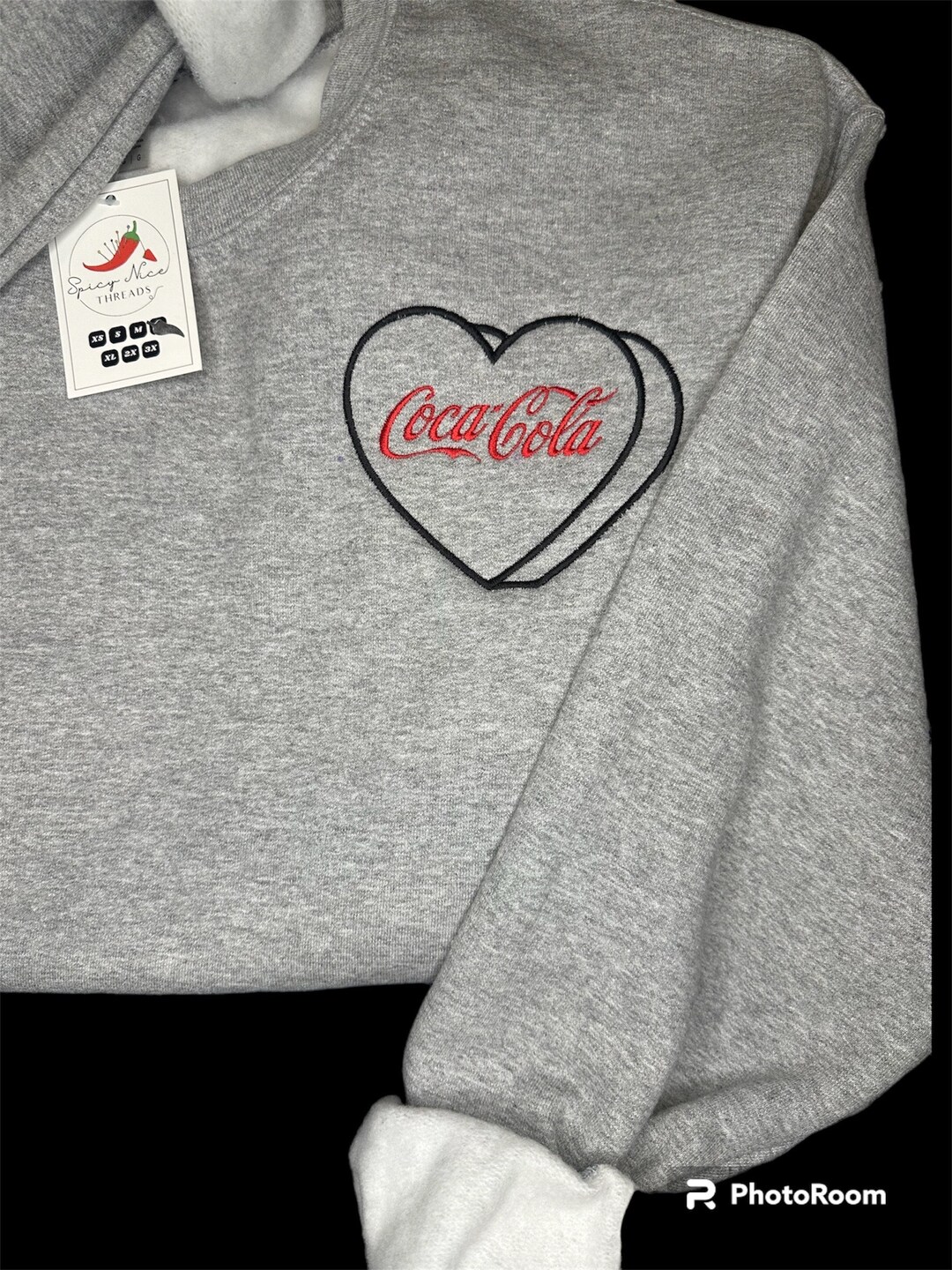 Coke Embroidered Crewneck Coca-cola Gifts for Her Coke Addict Obsessed ...