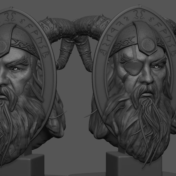 Odin 3d Stl Files - Etsy