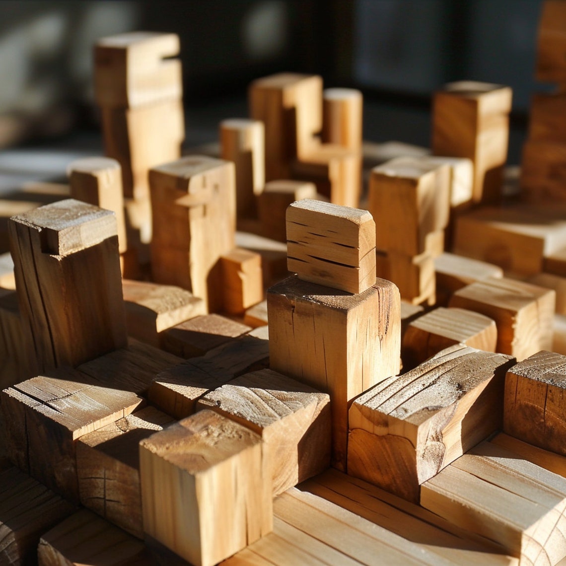 Handcrafted Building Blocks That Last Generations - Etsy