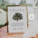 In Loving Memory Sign Tree, Printable in Loving Memory Sign for Wedding ...