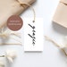 Italian Theme Thank You Tag Template, Grazie Gift Label, Italian Gift ...