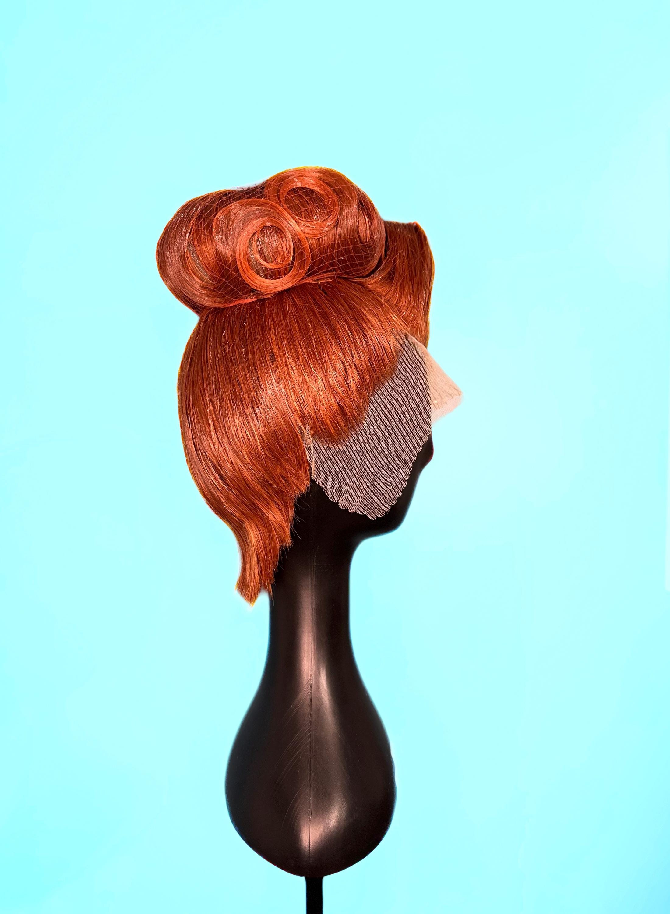 Pageant Updo Bun Wig - Styled Drag Queen Wig - Etsy