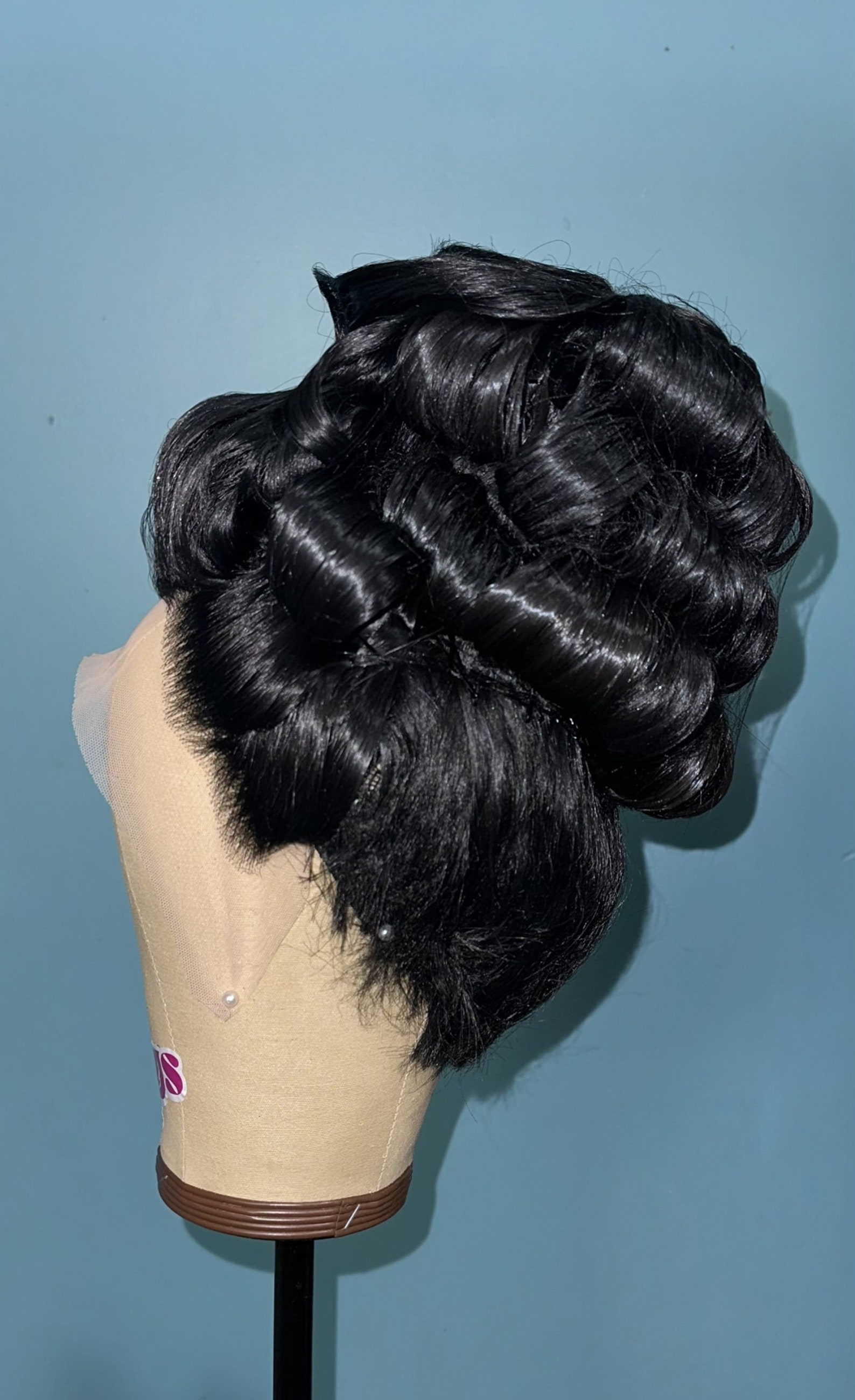 Pageant up Do Synthetic Wig | Drag Queen Wig - Etsy