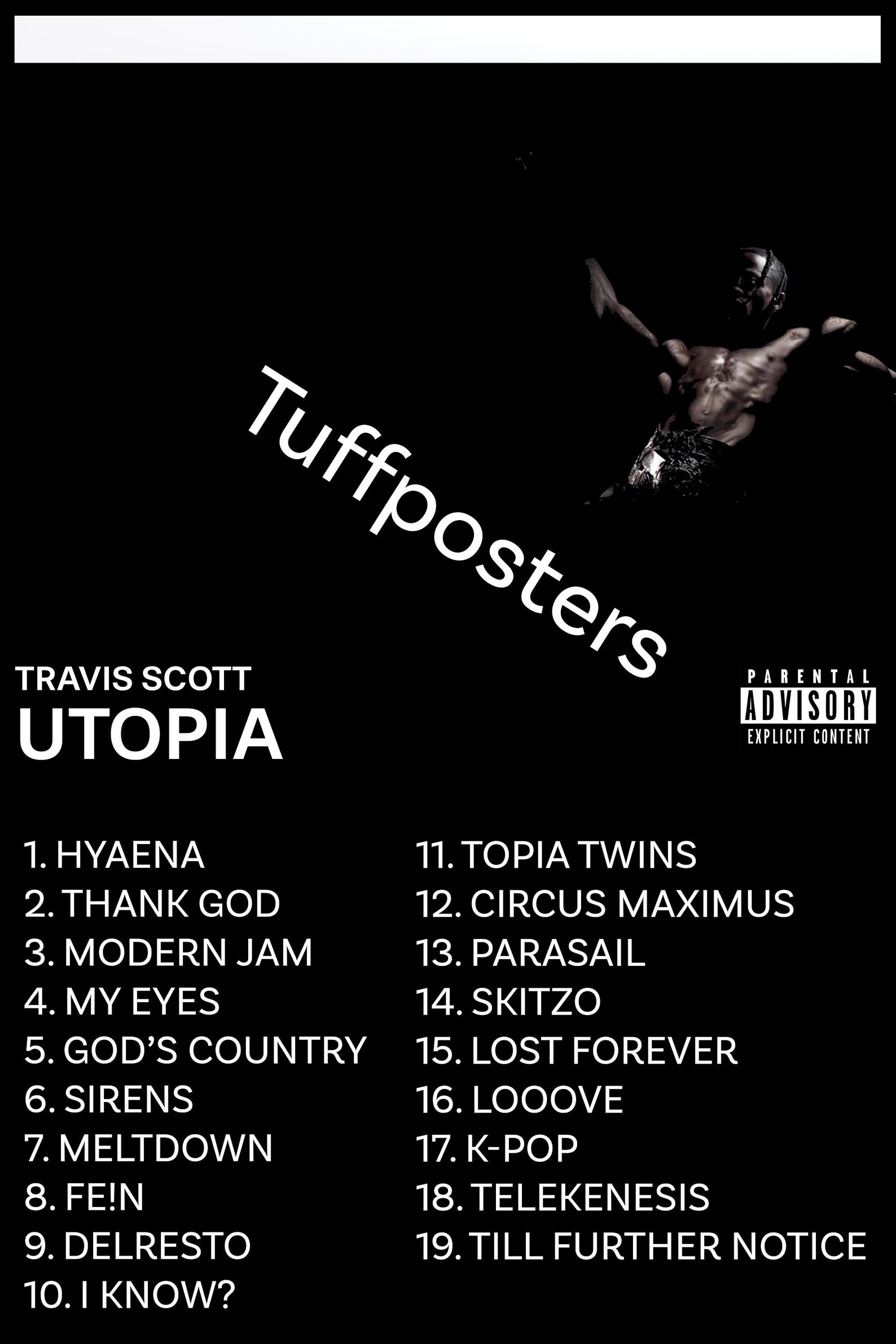 Digital Travis Scott Utopia Poster - Etsy