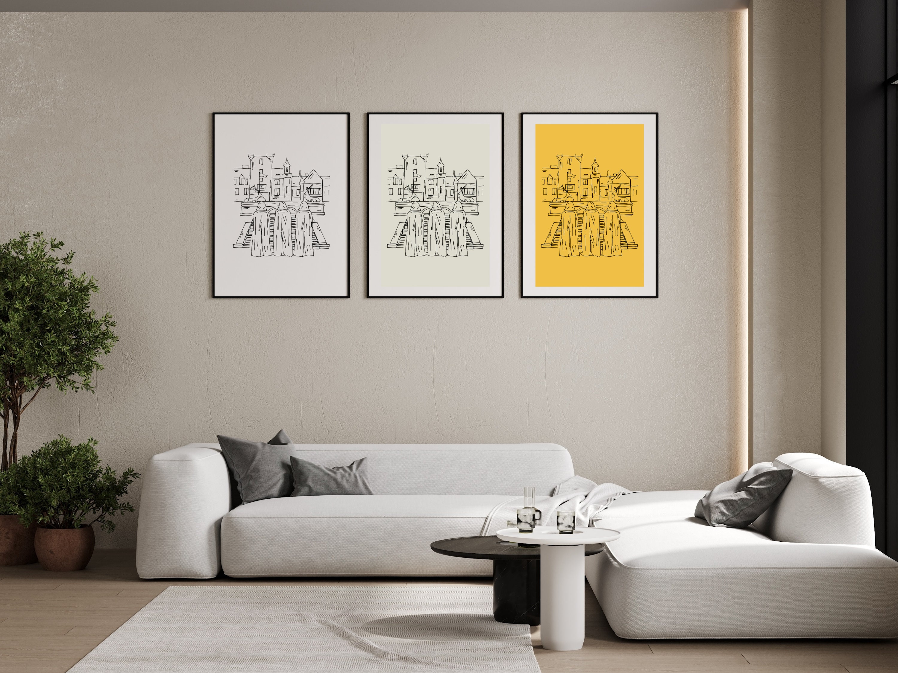 The Traitors TV Show Wall Art Custom Digital Print: Landmark Art, Pop ...