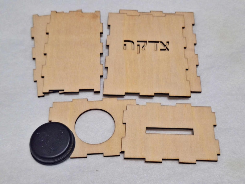 DIY Tzedakah Box Build-your-own Pushka Box Charity Box - Etsy
