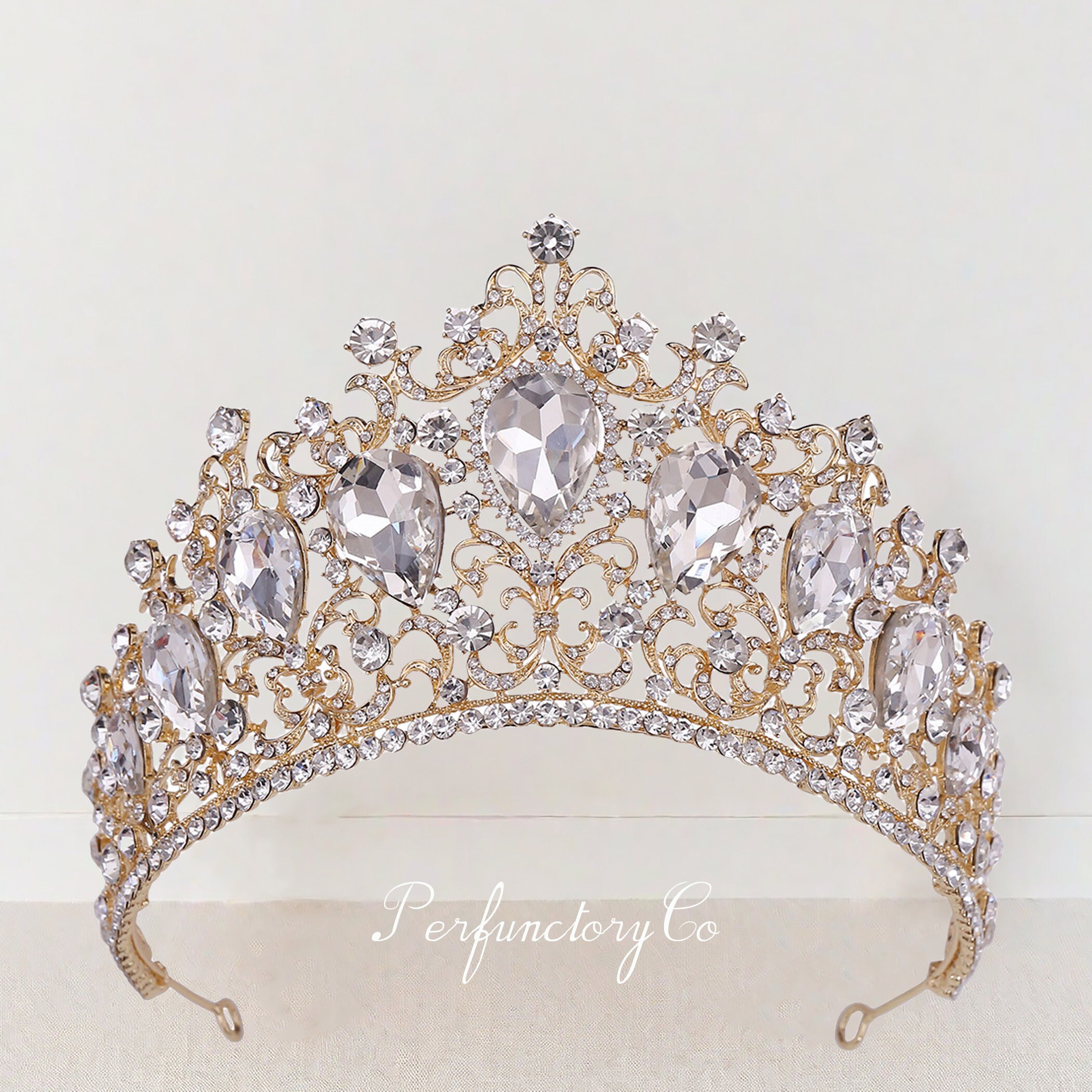 Luxury Royal Blue Crown, Quinceañera Tiara, Queen's Tiara Crown, Zircon ...