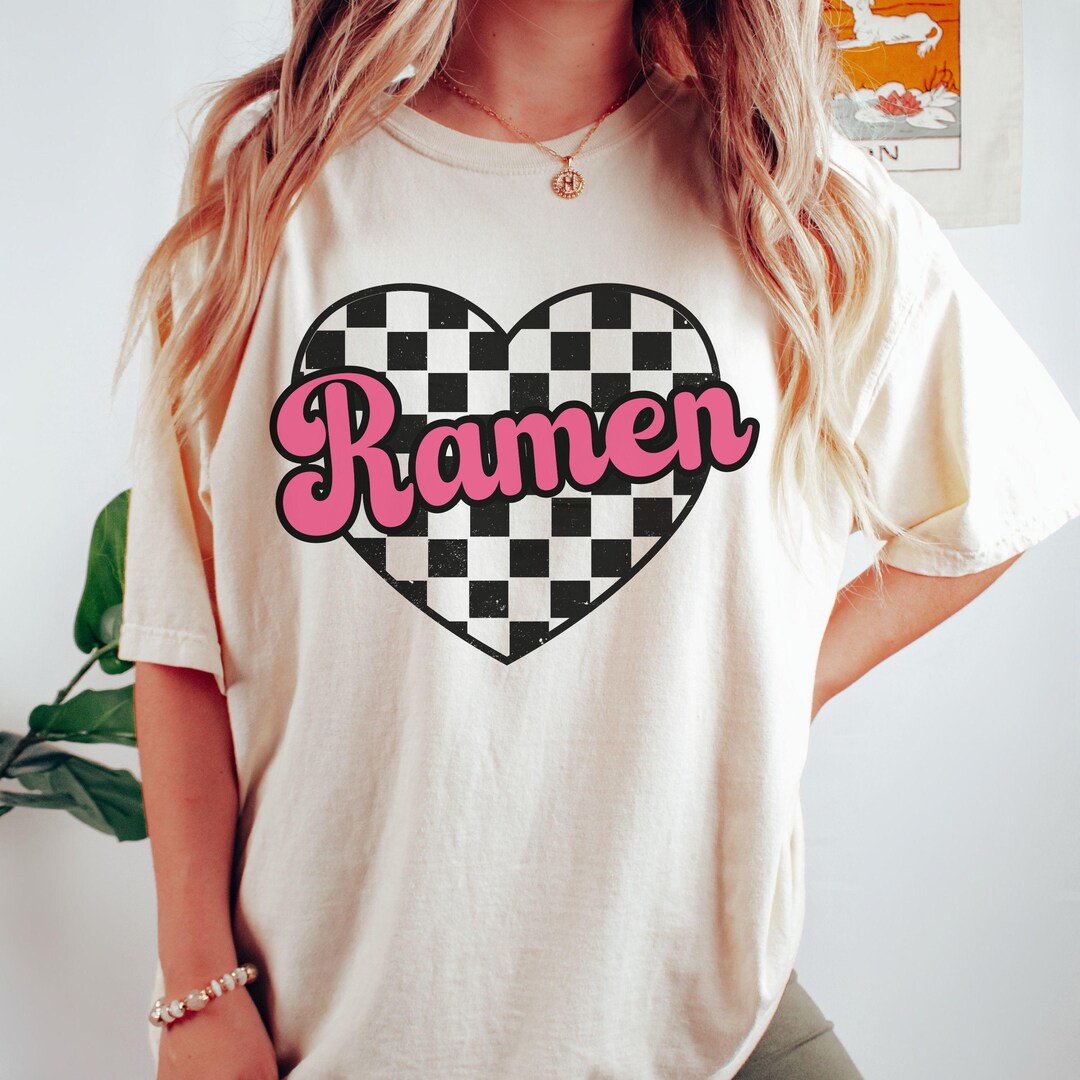 Comfort Colors® Ramen T-shirt, Funny Kawaii Shirt, Japanese Food Tees ...