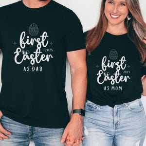 Personalized My First Easter Shirt, First Easter as Mom, Family Easter ...