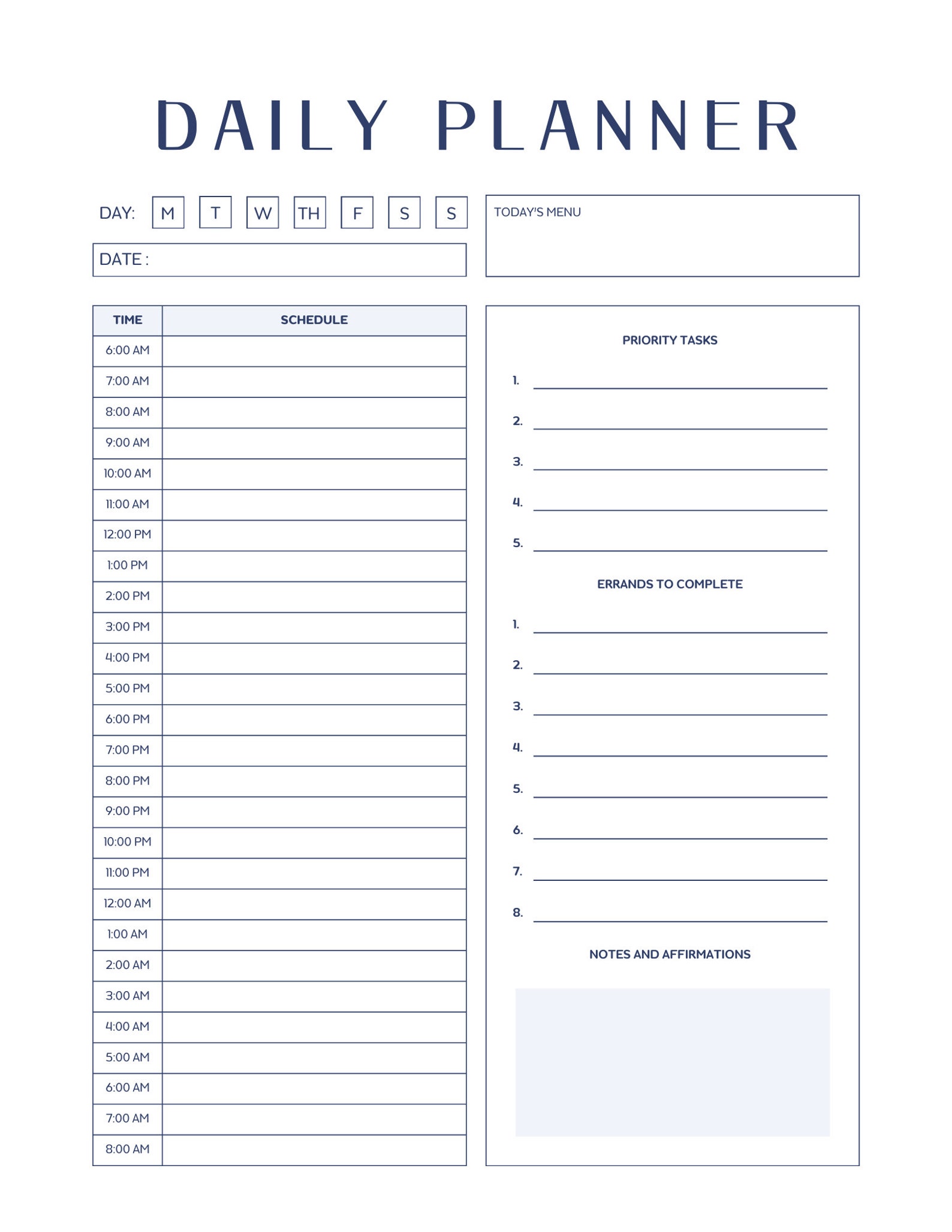 Digital Planner DAILY + BUDGET BUNDLE Template Set of 7 Available in ...