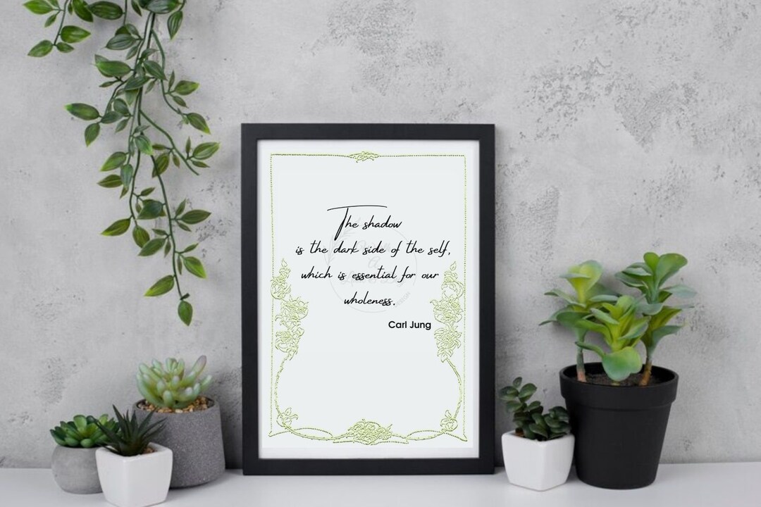 Carl Jung.the Shadow is the Dark Side of the Self, Which is Essential ...