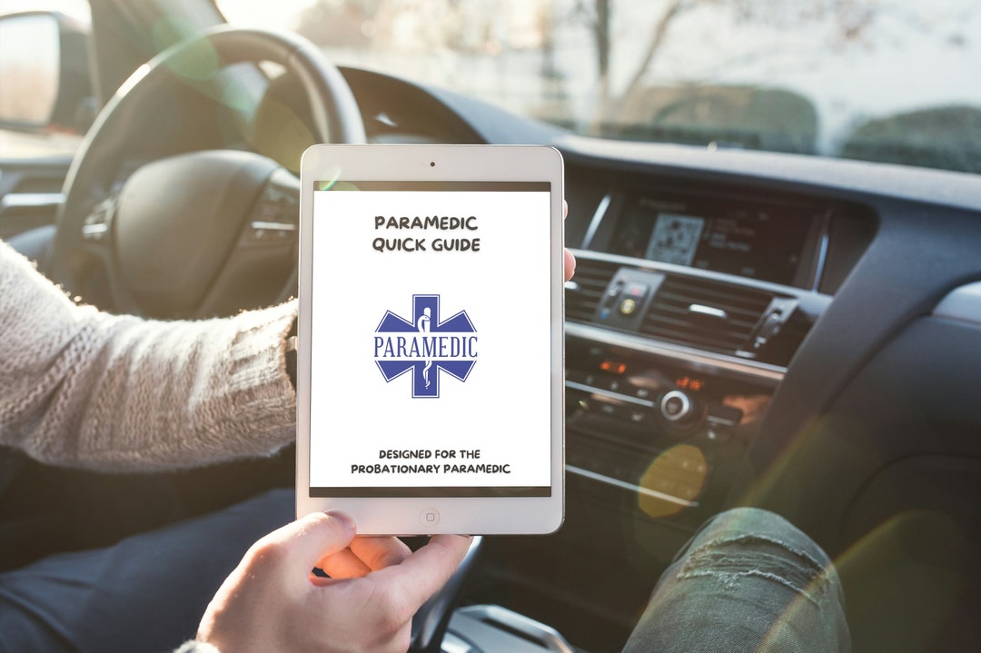Paramedic Quick Guide, EMT Medical Handbook (digital Download) - Etsy