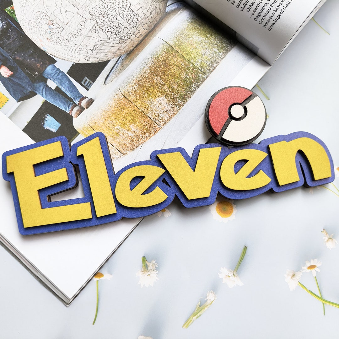 Customizable Pokemon Style Nameplates, Pokemon Bedroom Door Plates ...