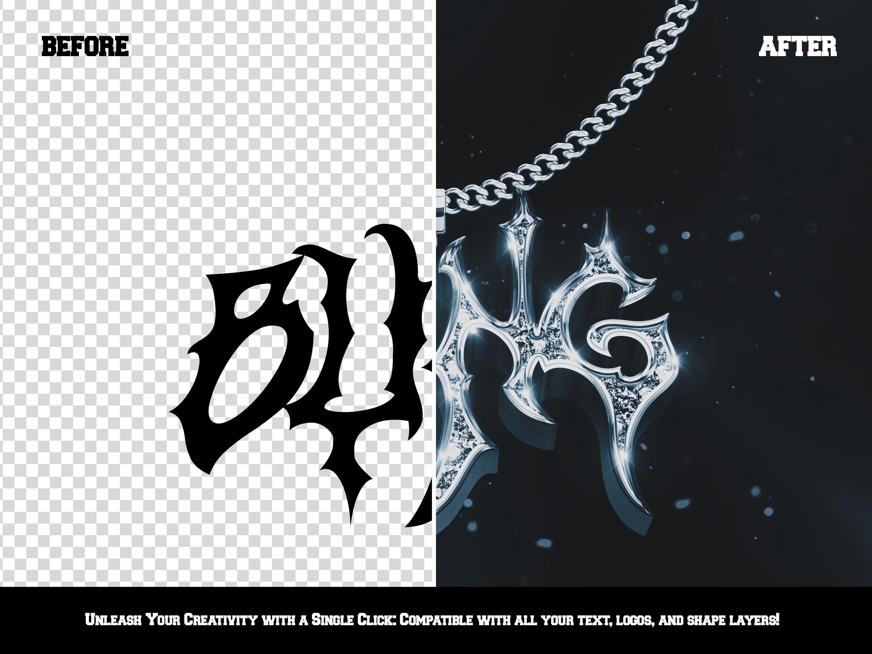 Bling Text Effect and Logos Effect for Photoshop - Etsy