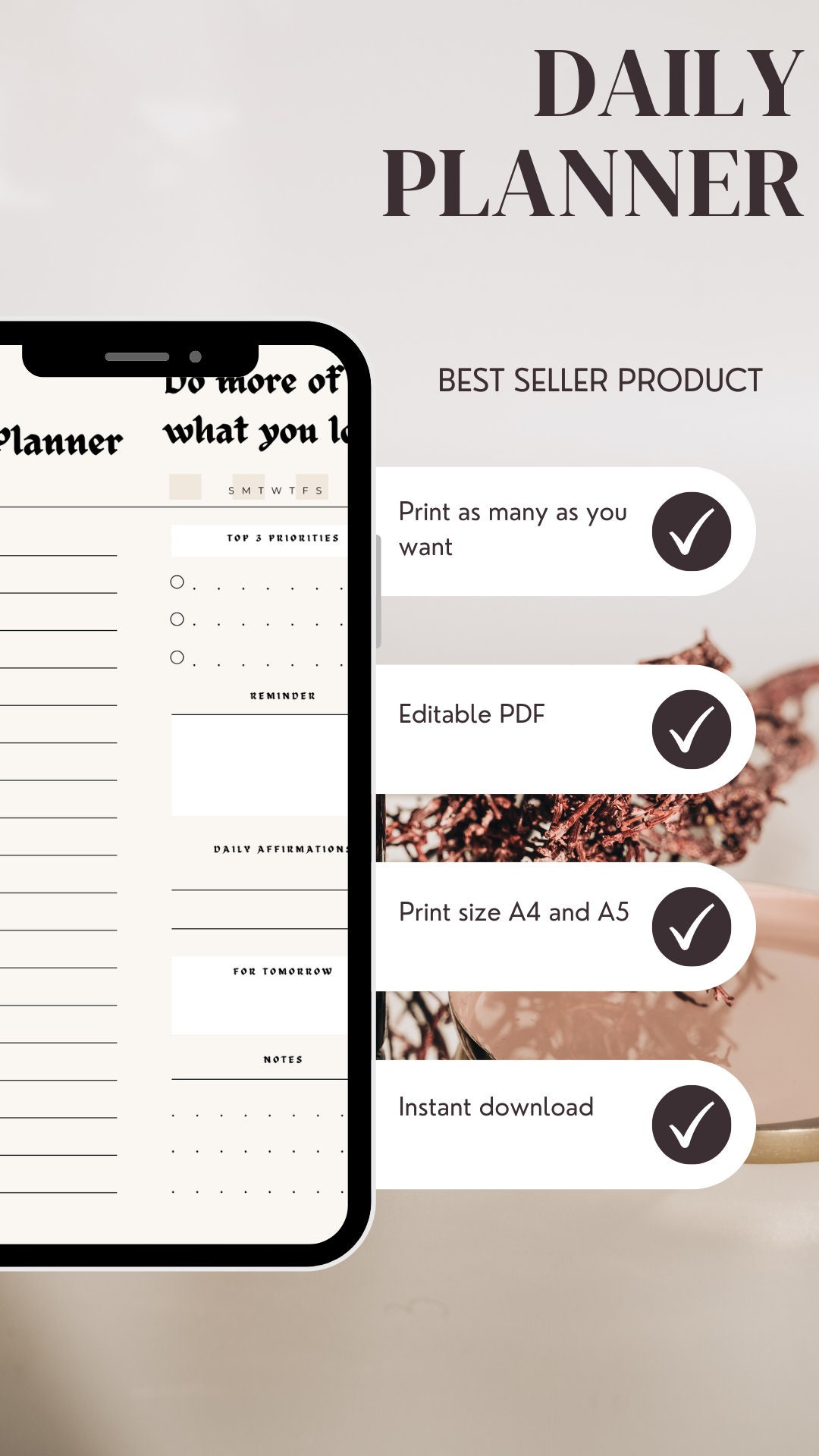 24-hour Time Planner , Hourly Planner, Time Blocking Template, Work Day ...
