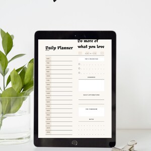 24-hour Time Planner , Hourly Planner, Time Blocking Template, Work Day ...