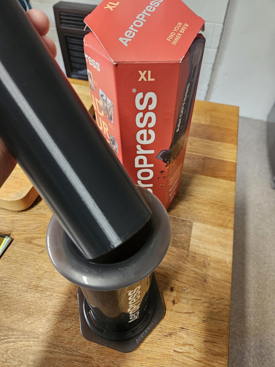 Aeropress XL Coffee Bean Container: Travel Storage Solution - Etsy