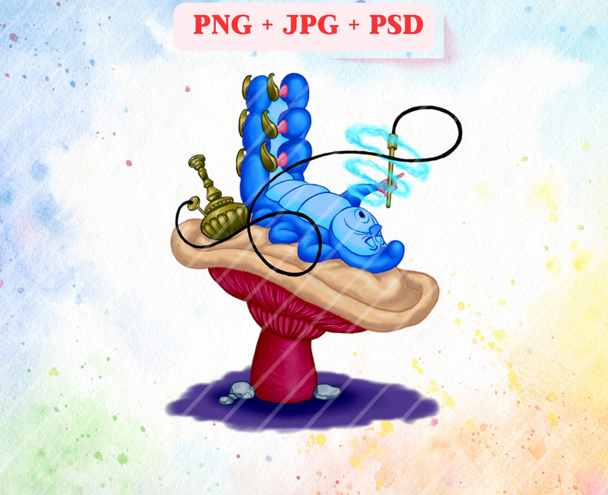 Alice In Wonderland Hookah