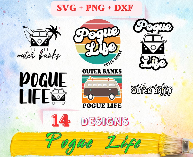 14 Pogue Life Designs SVG Bundle - Embrace Island Vibes With Exclusive ...