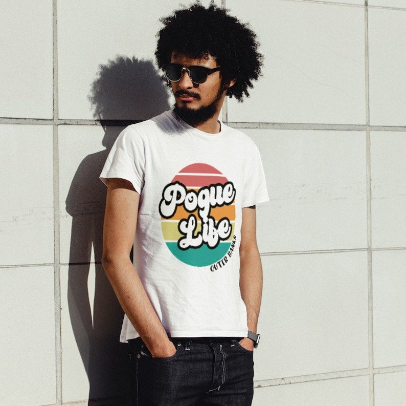 Stylish "pogue Life" Drawing - SVG, PNG, DXF - Trendy Design for Prints ...