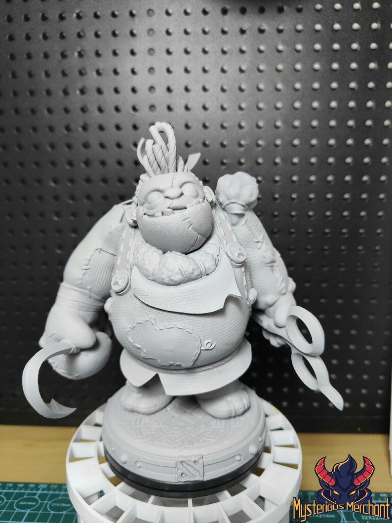 Customized Pudge 3D Printing Model White Mold High-precision Resin ...