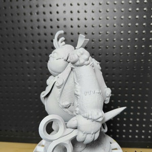 Customized Pudge 3D Printing Model White Mold High-precision Resin ...