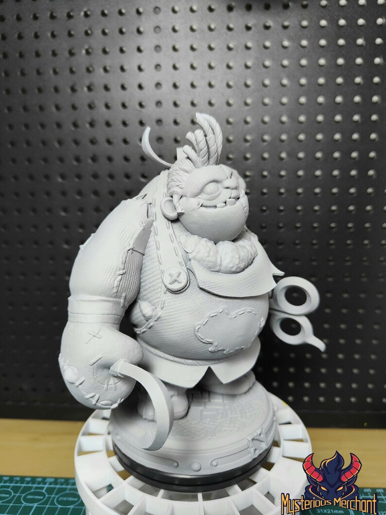 Customized Pudge 3D Printing Model White Mold High-precision Resin ...