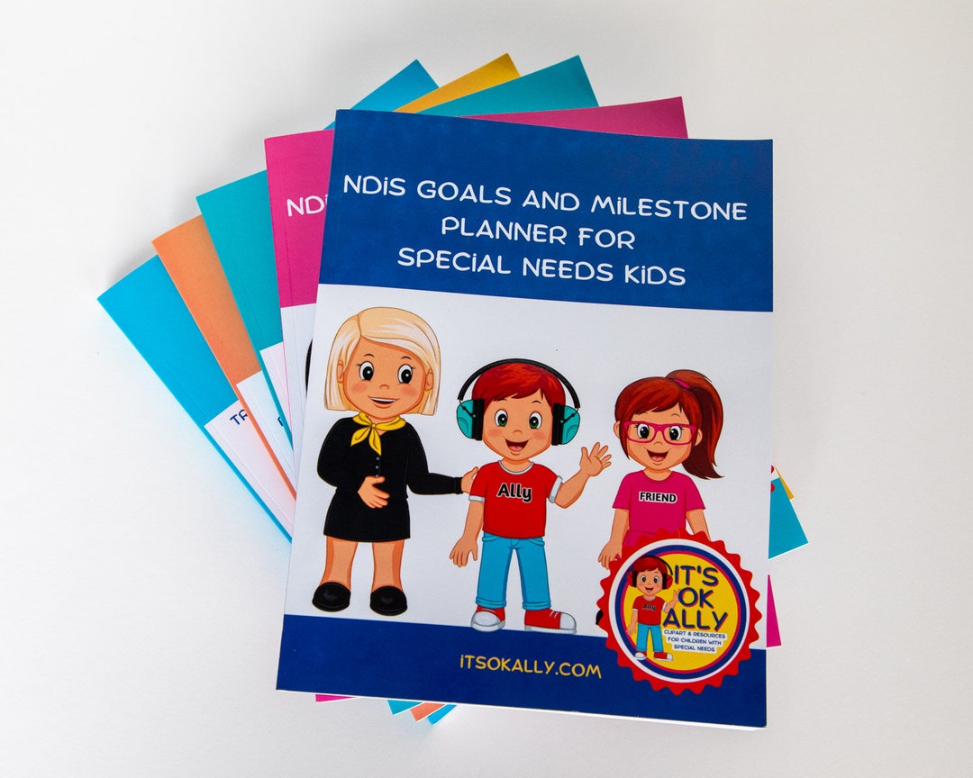SAMPLE NDIS Goals & Milestone Planner for Special Needs Kids Printed ...