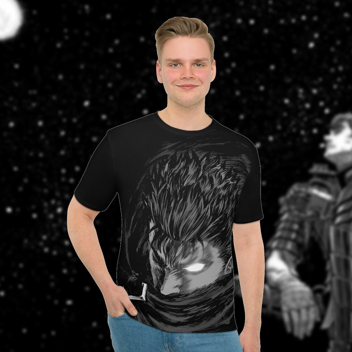 Berserk Guts T-shirt - Etsy