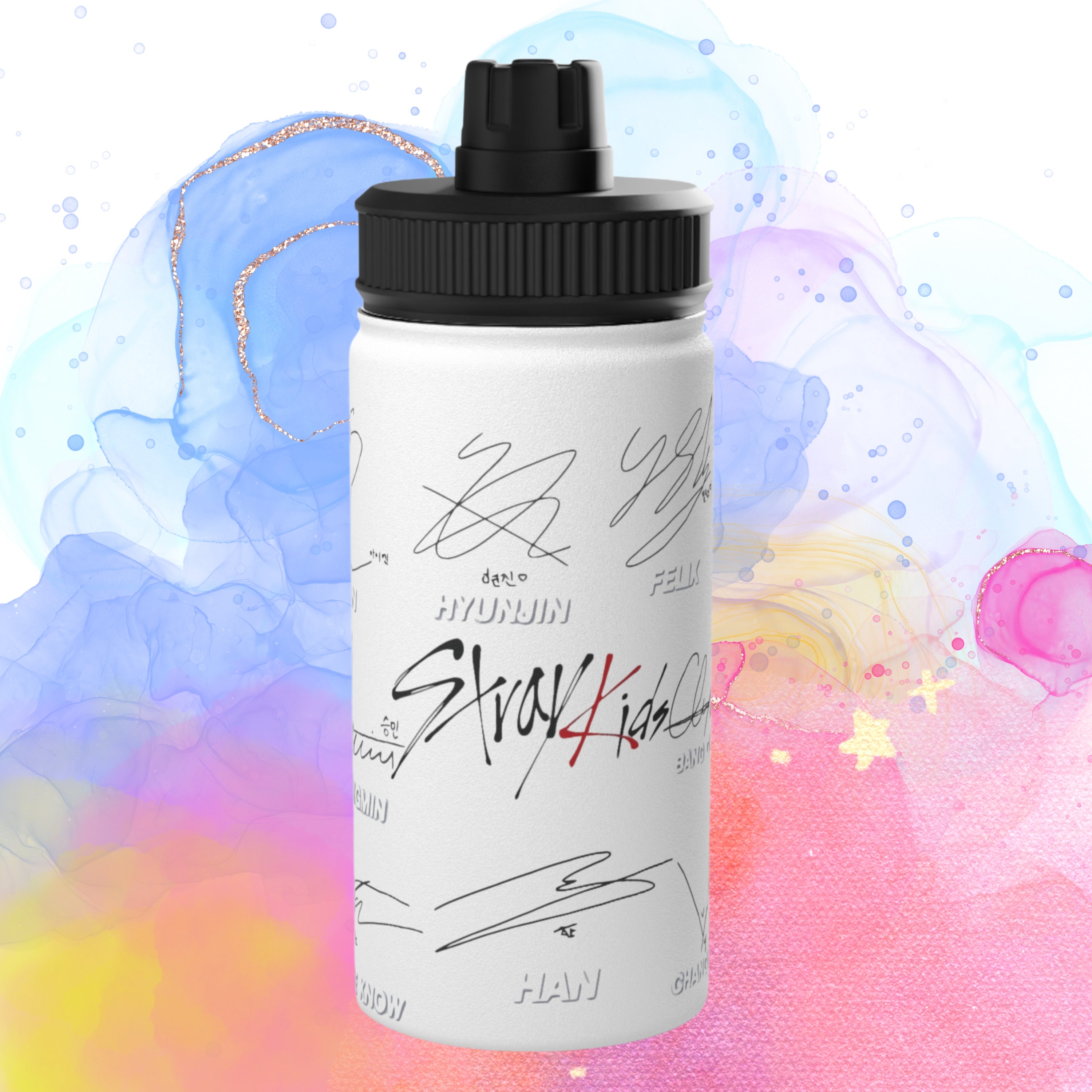 Stray Kids Bottle SKZ Kpop Gift Stray Kids Merch Stray Kids Signature ...