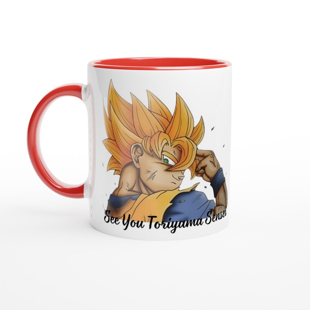 Tribute to Akira Toriyama Mug, Dragon Ball Manga Mug, Toriyama Legend ...