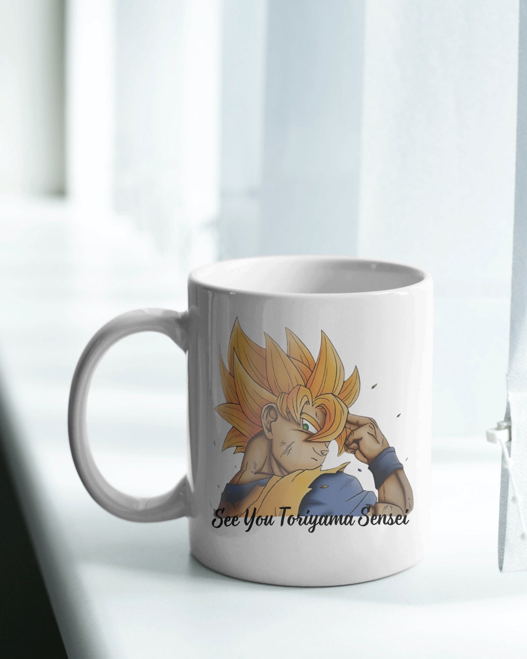 Tribute to Akira Toriyama Mug, Dragon Ball Manga Mug, Toriyama Legend ...