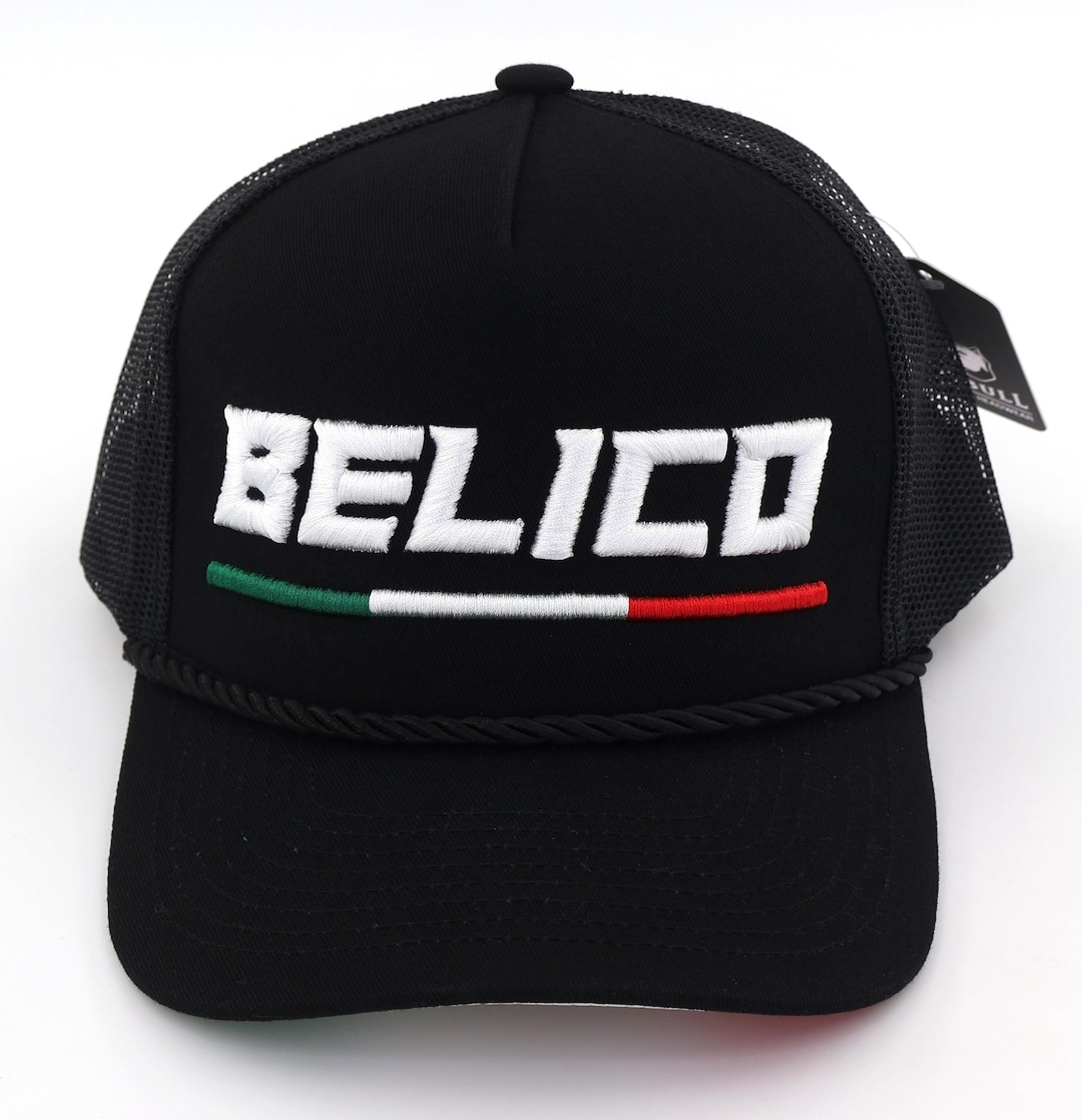 Belico Mexico 3D Puff Colored Hat - Etsy