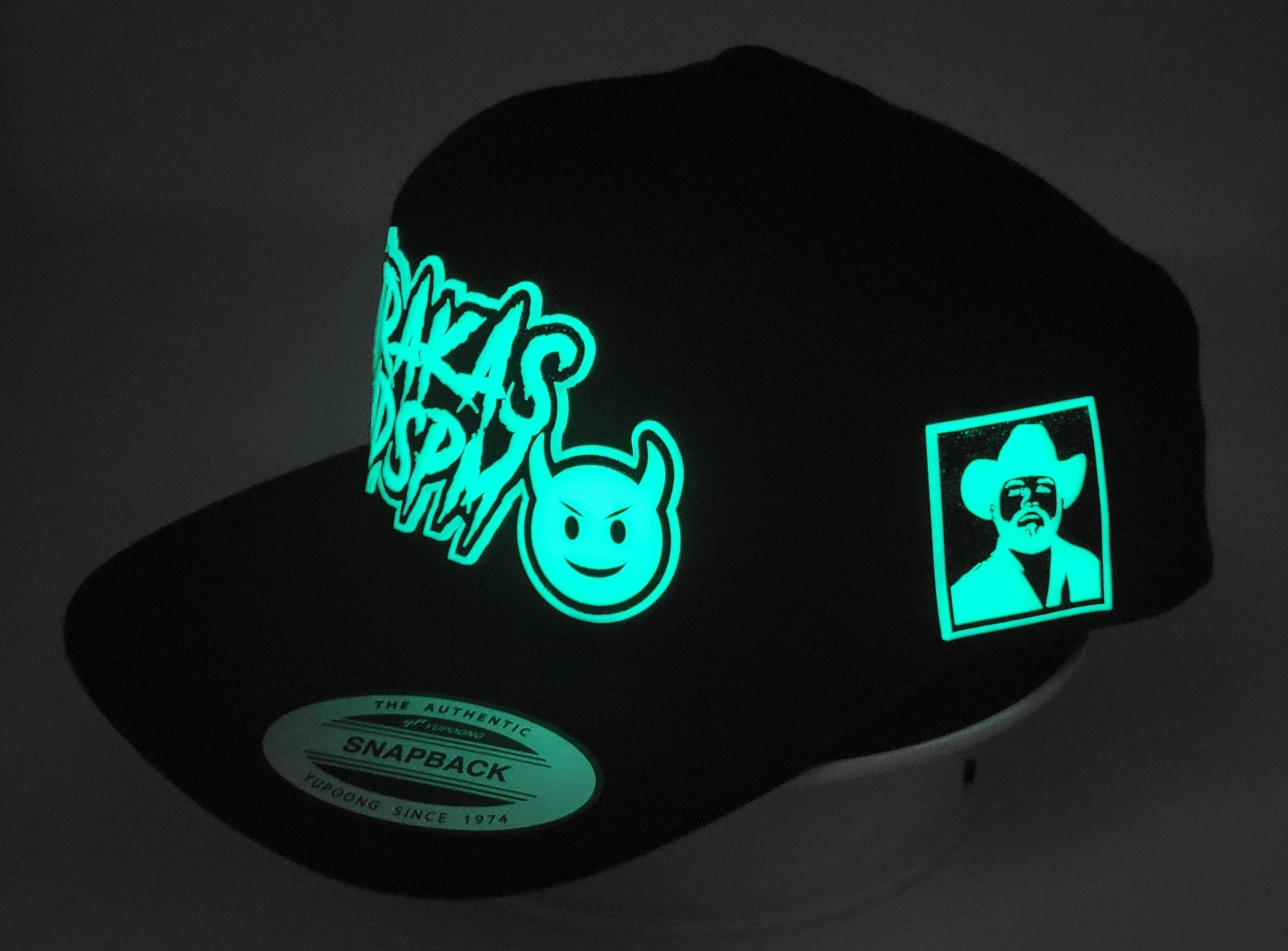 TRAKAS HDSPM Glow in the Dark Hat - Etsy