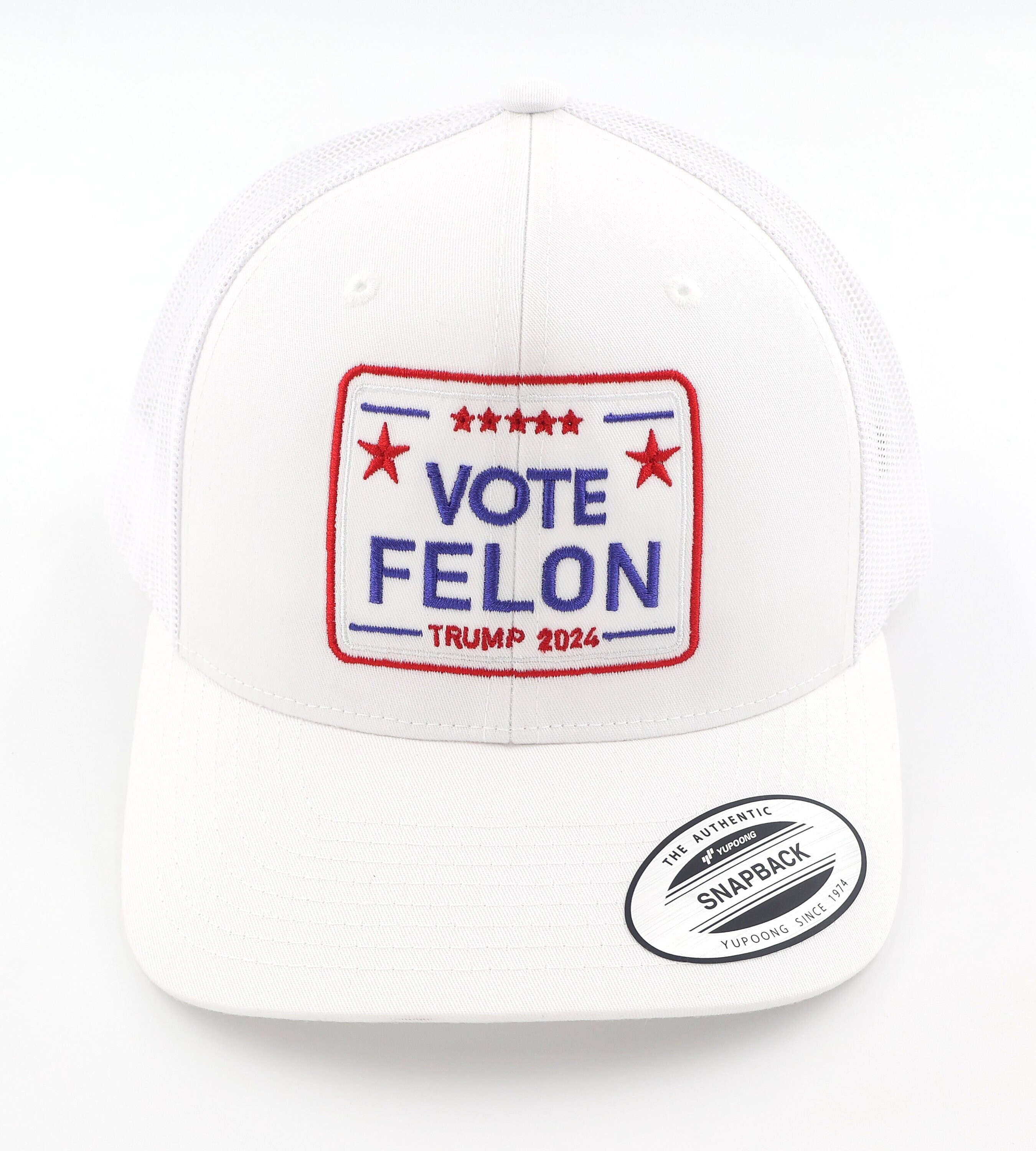 Vote Felon 2024 Hat eembroidery - Etsy