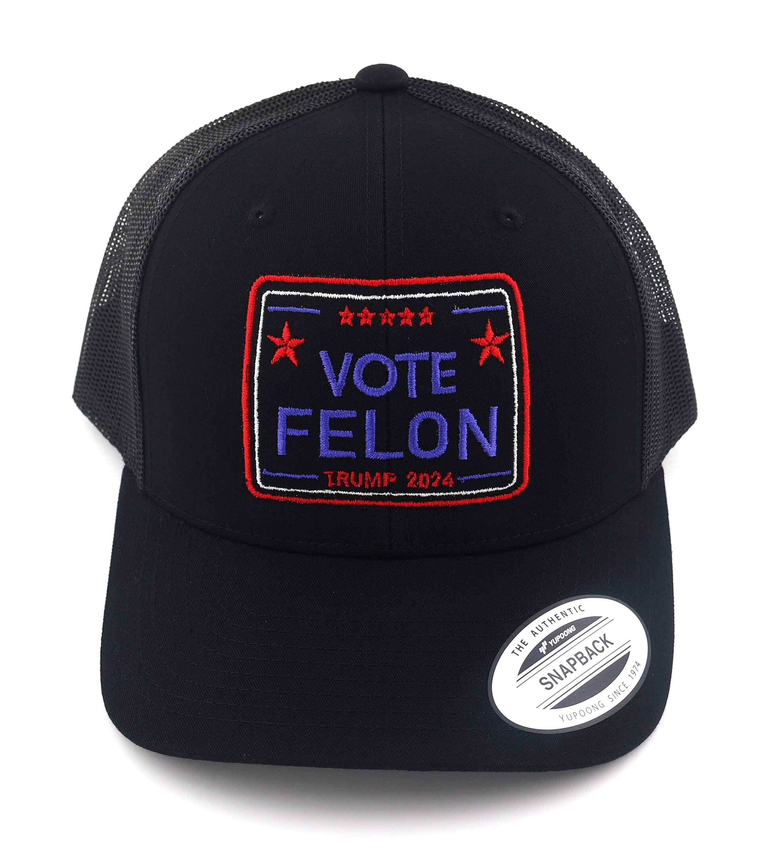 Vote Felon 2024 Hat eembroidery - Etsy
