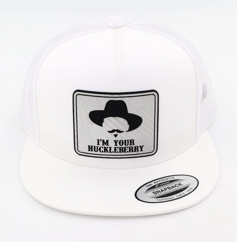 Doc Holiday I'm Your Huckleberry Hat (silver/black) - Etsy