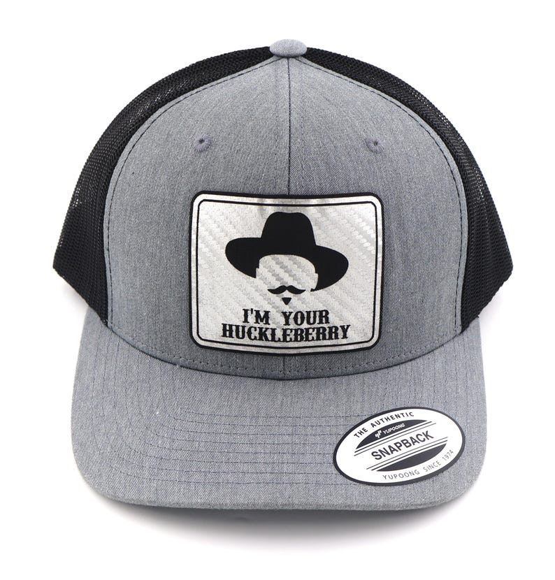Doc Holiday I'm Your Huckleberry Hat (silver/black) - Etsy