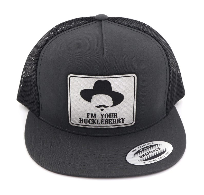 Doc Holiday I'm Your Huckleberry Hat (silver/black) - Etsy