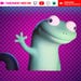 Lizard ALERT + EMOTE. Elio Lizard Emote, Hitting Button, Tiktok Lizard ...