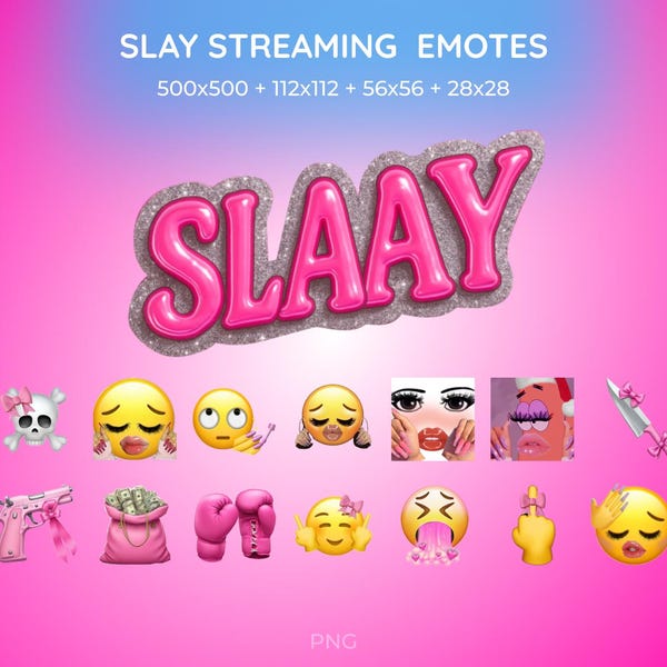 Slay Emoji - Etsy