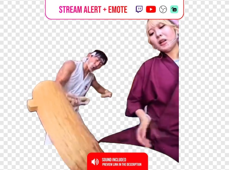 Mochi Macking Meme Stream Alert Emote Pack Twitch Discord Kick Animated ...
