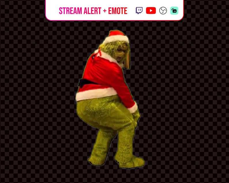 Weihnachtstanz meme ALERT + EMOTE Twitch Discord Kick Weihnachten Santa ...